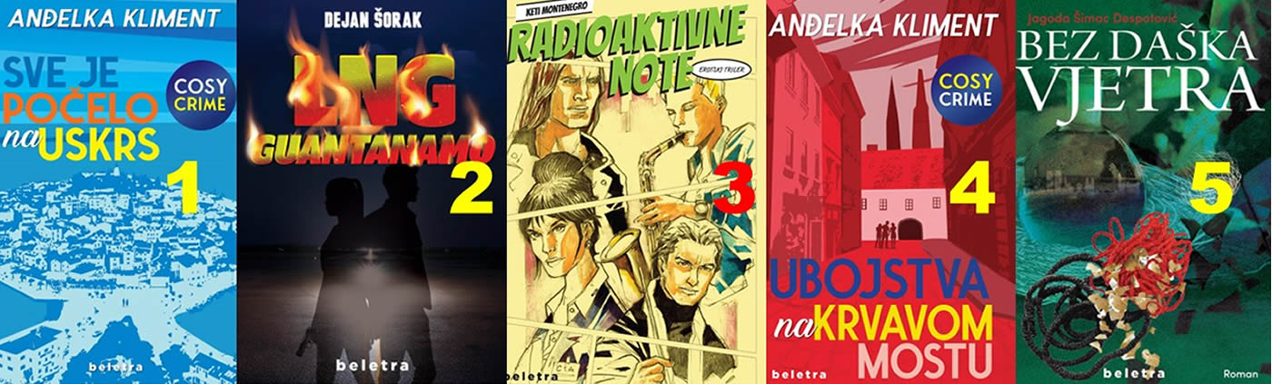 NAJTRAŽENIJE LJETO 2025 - BELETRISTIKA - Beletra